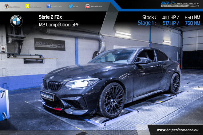 BMW M2 F87 M2 Competition stage 1 - BR-Performance Nederland ...